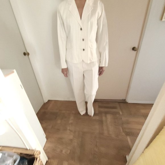 Chico's | Other | Chicos Summer White Suit | Poshmark